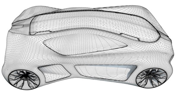 printable concept car printing 3d model