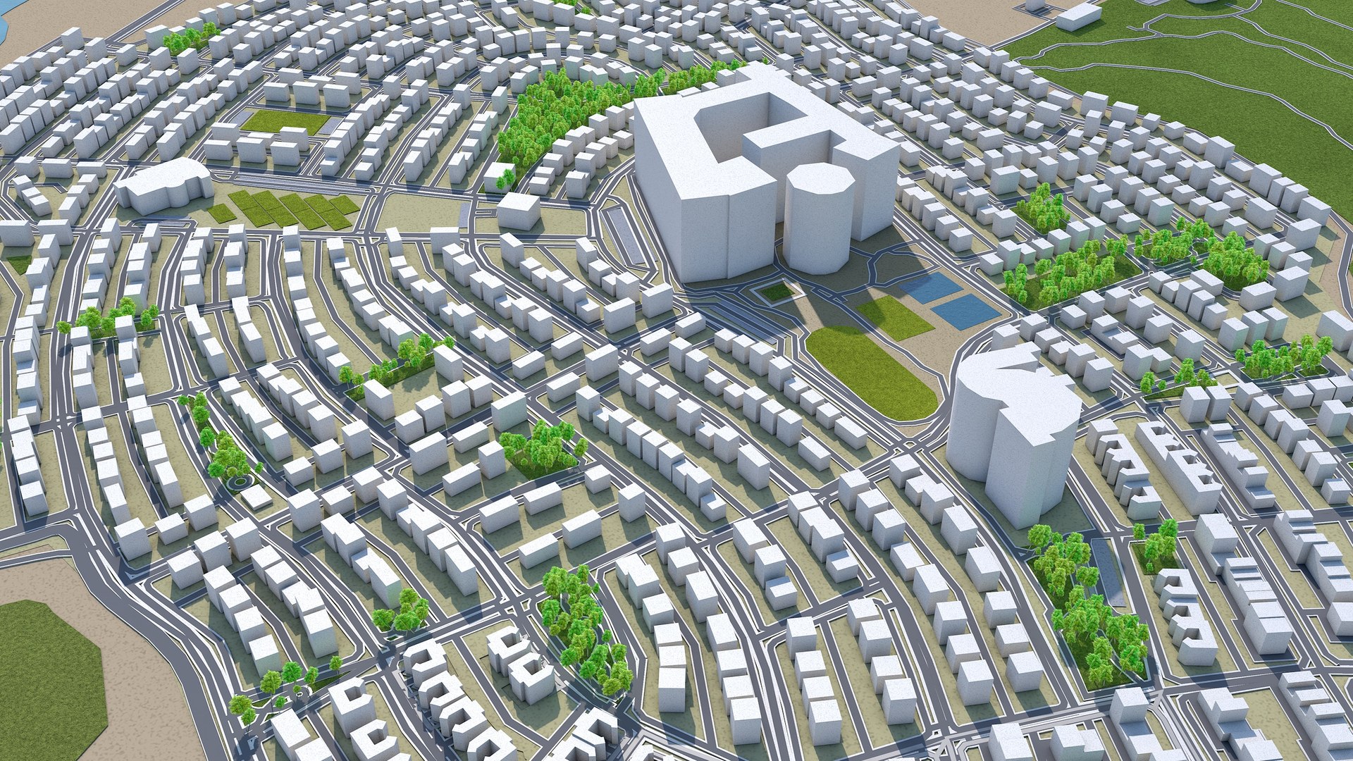3D King Abdullah Economic City Saudi Arabia - TurboSquid 1718902
