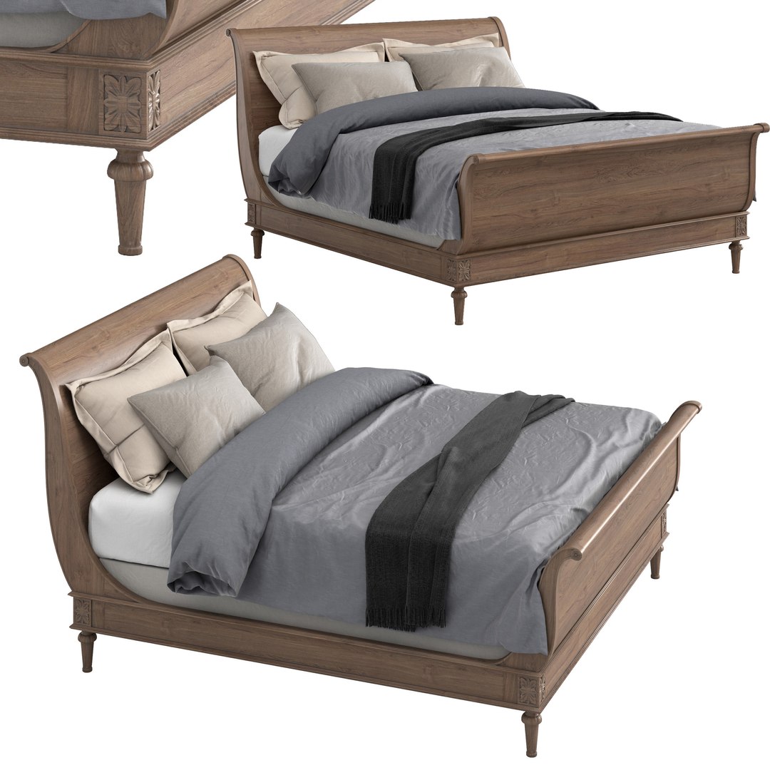 3D Rh Bed Empire - TurboSquid 1681695