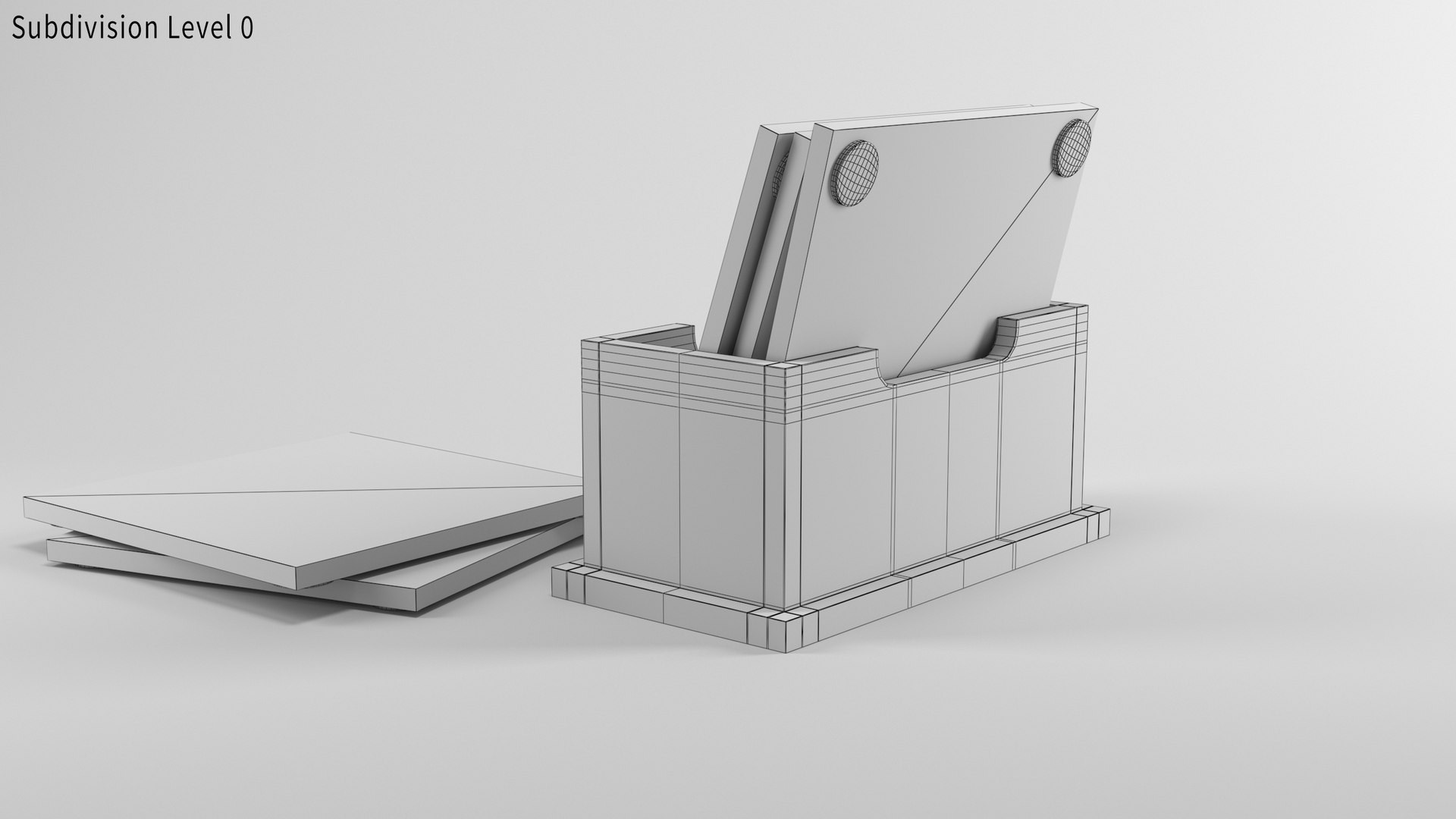 3D drinks coaster set - TurboSquid 1447721