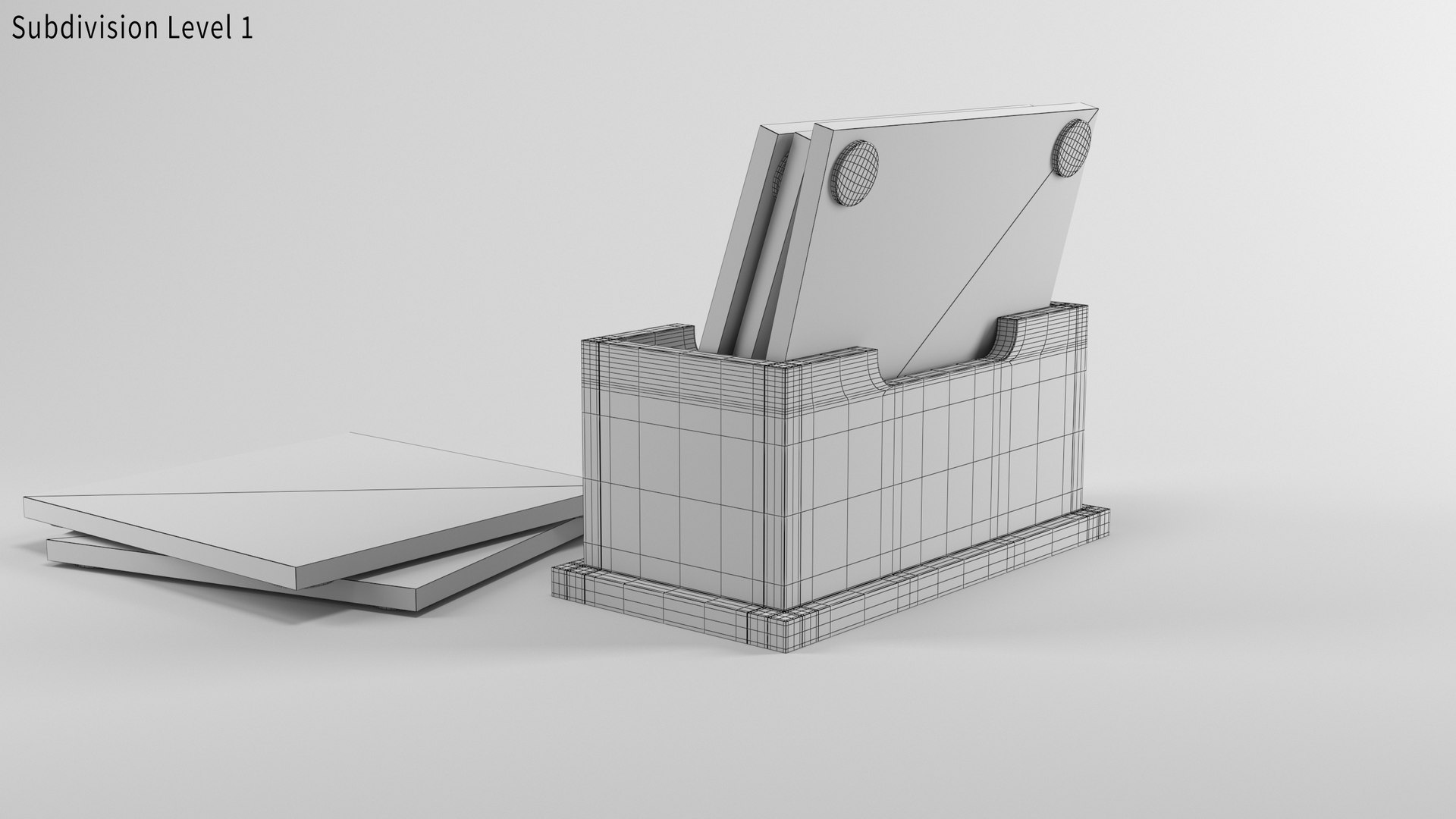 3D drinks coaster set - TurboSquid 1447721