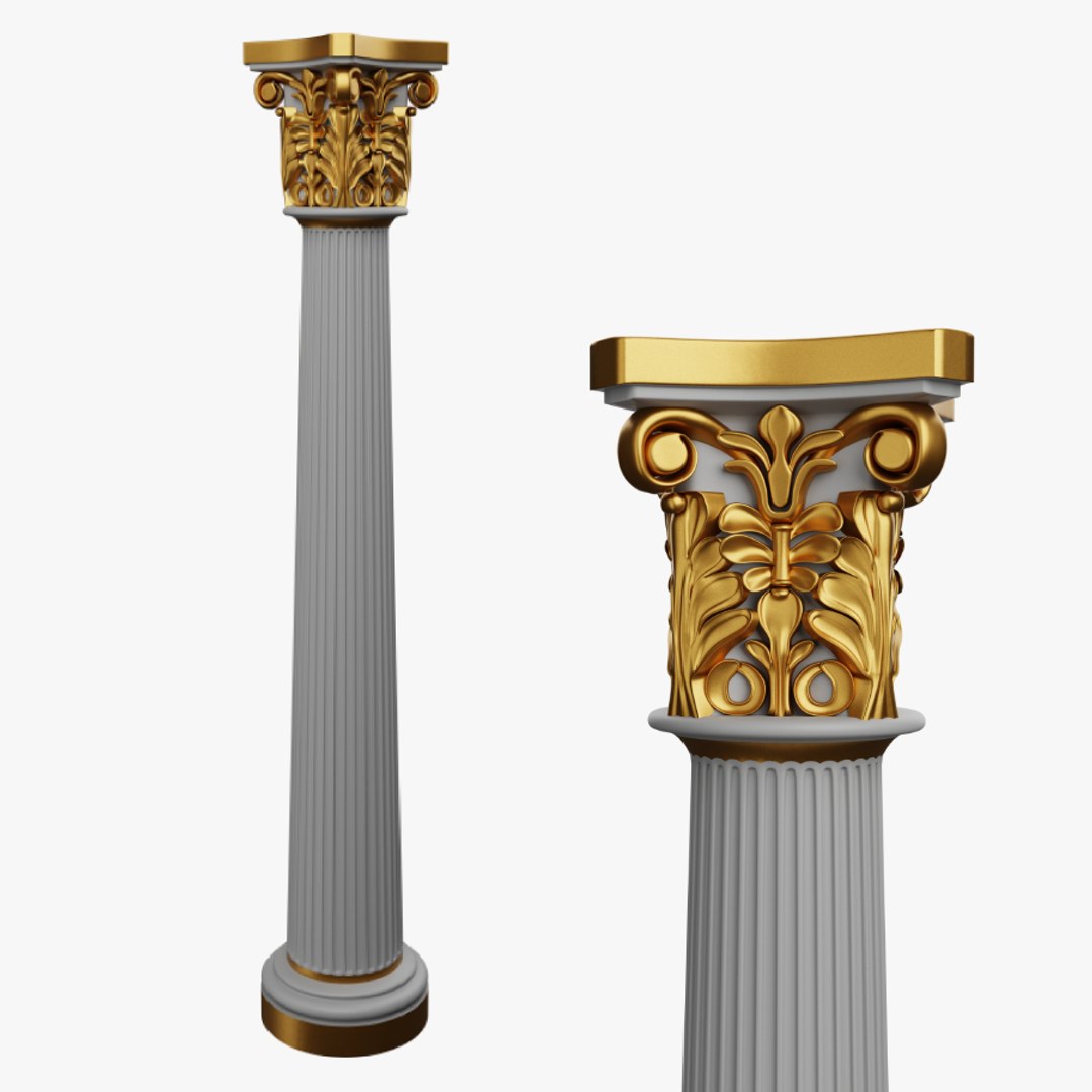 3D Column01 - TurboSquid 1818547