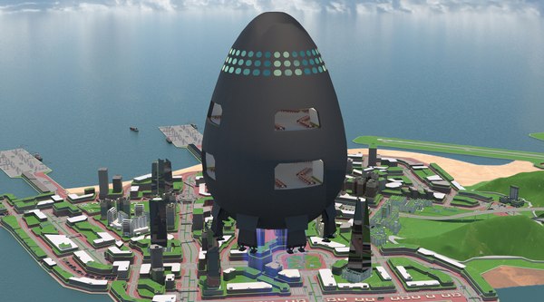 3D City - TurboSquid 1816001