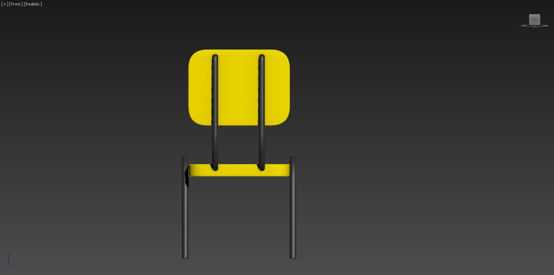 3D Cartoon Chair Model - TurboSquid 1650338
