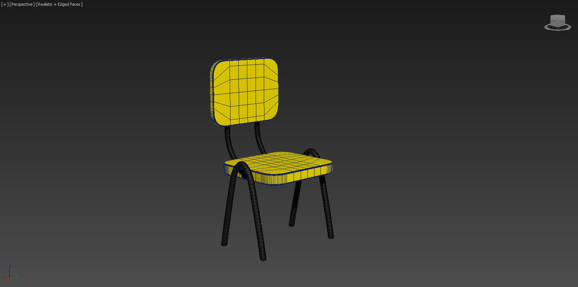 3D Cartoon Chair Model - TurboSquid 1650338