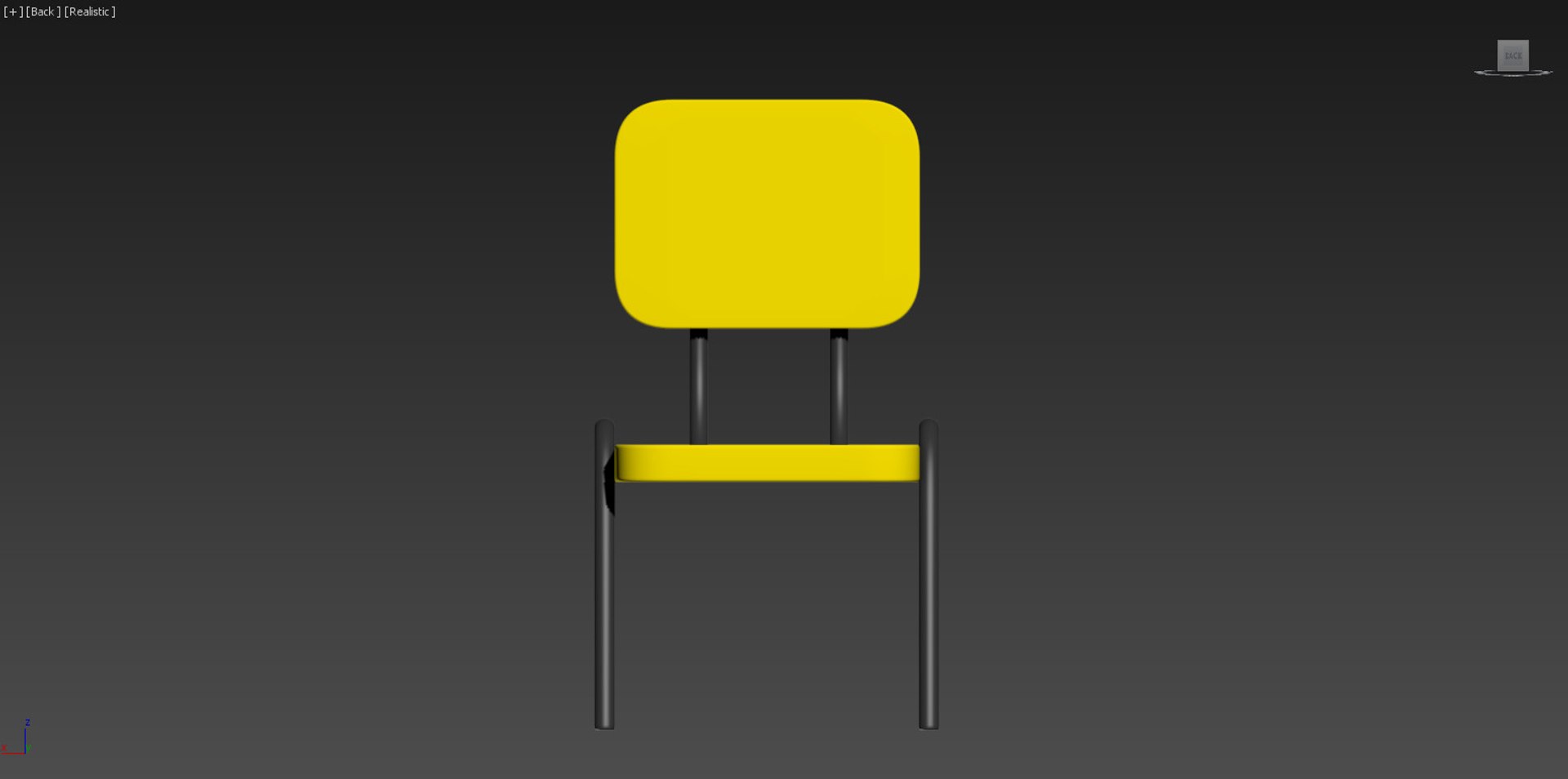 3D Cartoon Chair Model - TurboSquid 1650338