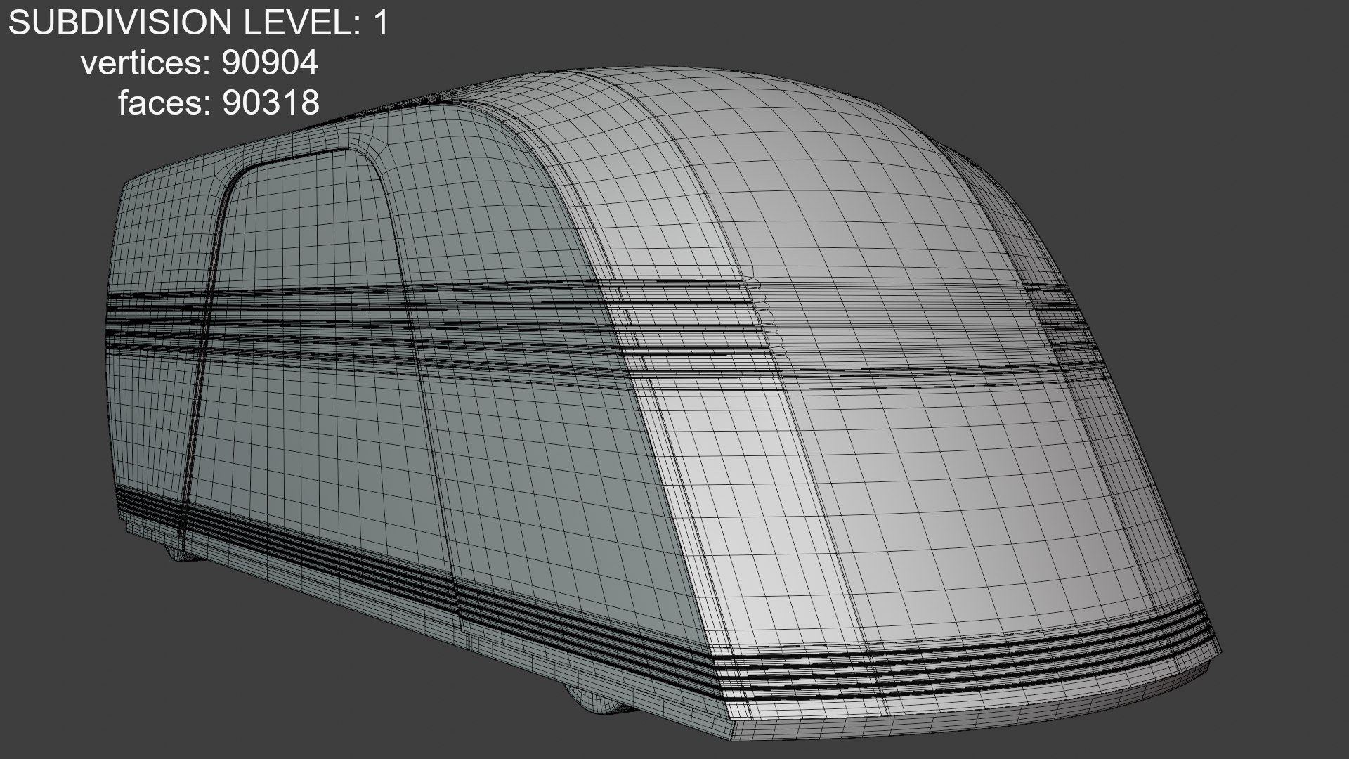 3D Model Tesla Robovan Exterior - TurboSquid 2324665