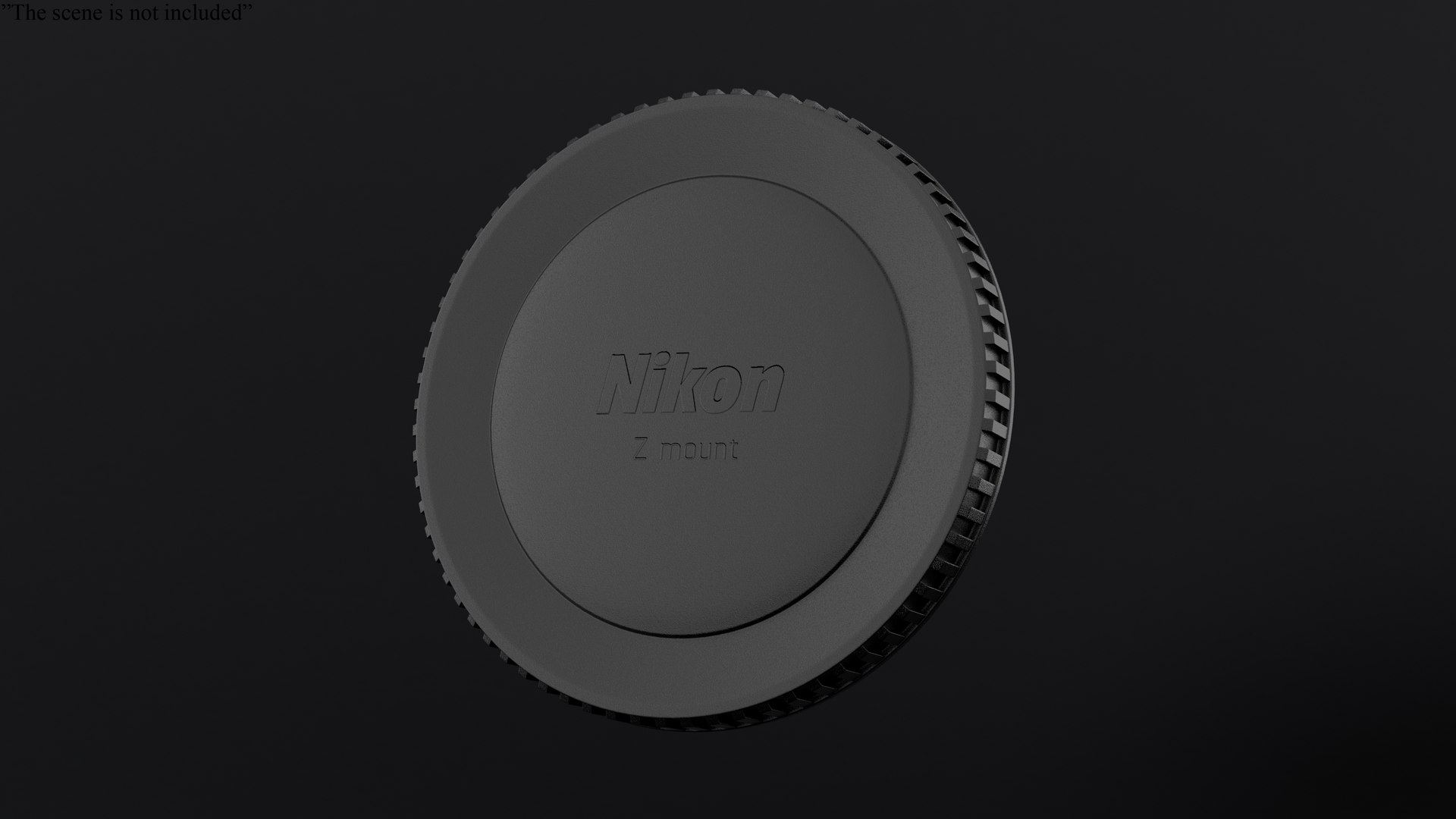 3D Model Body Cap For Nikon Z5 - TurboSquid 1962132