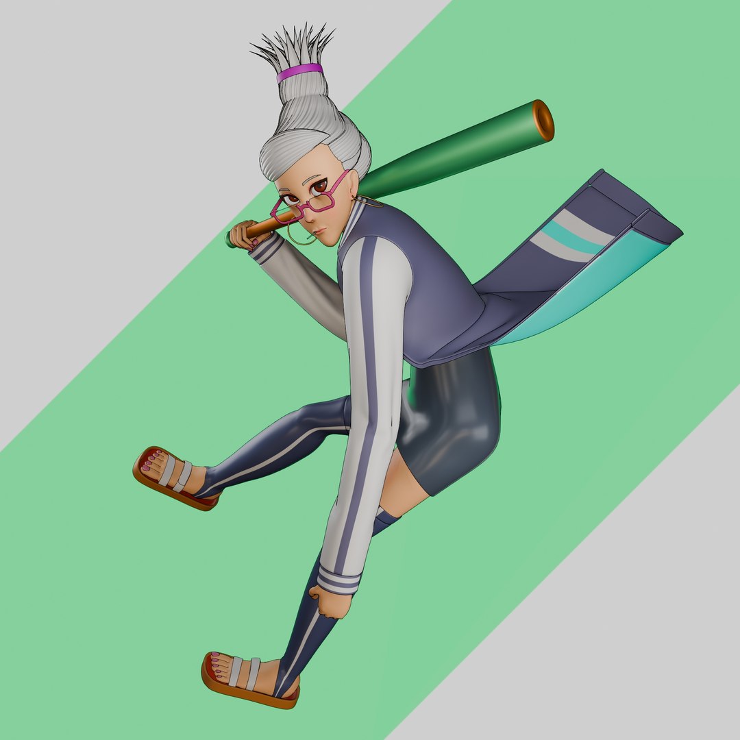 3D Model Grandma Seiko - TurboSquid 2384995