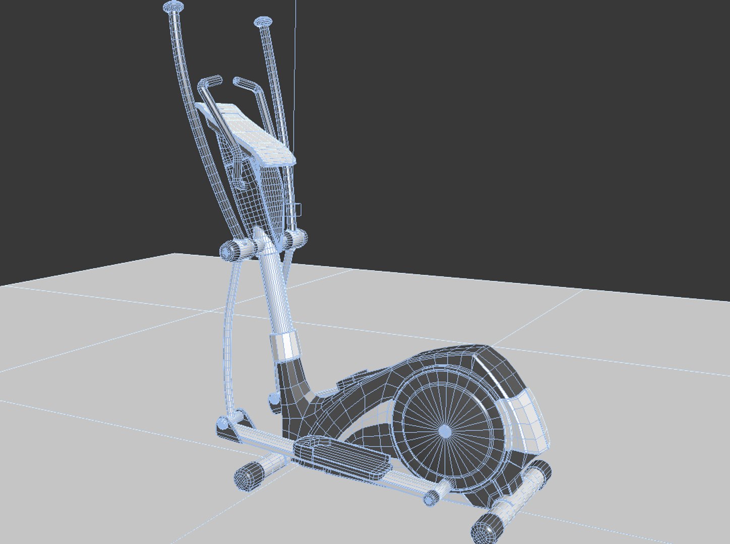 Elliptical trainer 3D - TurboSquid 1440211