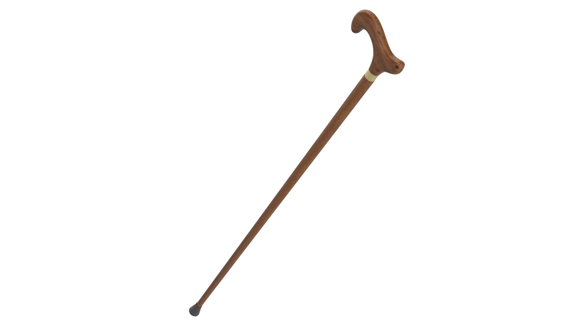 Walking Cane 3D model - TurboSquid 1838557