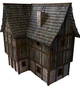Download Free 3D Medieval House Blender Models - TurboSquid