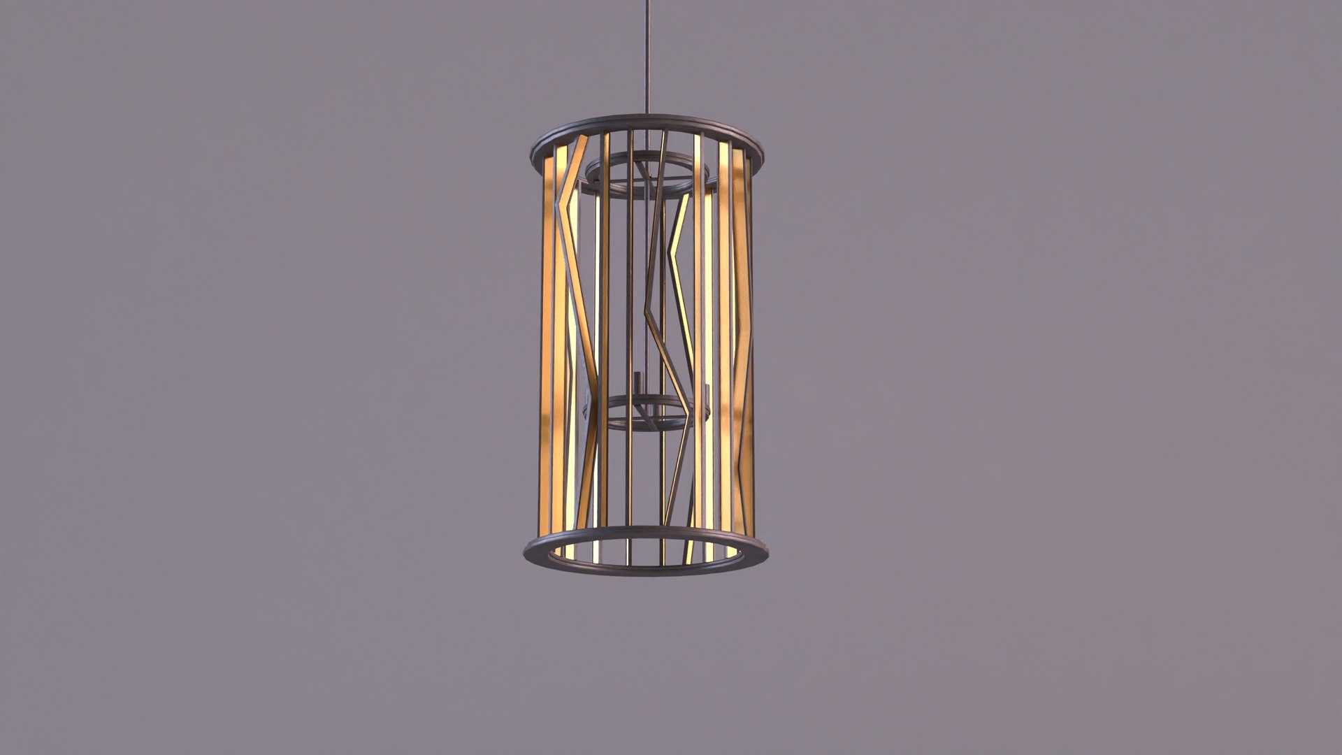3D Custom Designer Pendant Light Model - TurboSquid 2238514