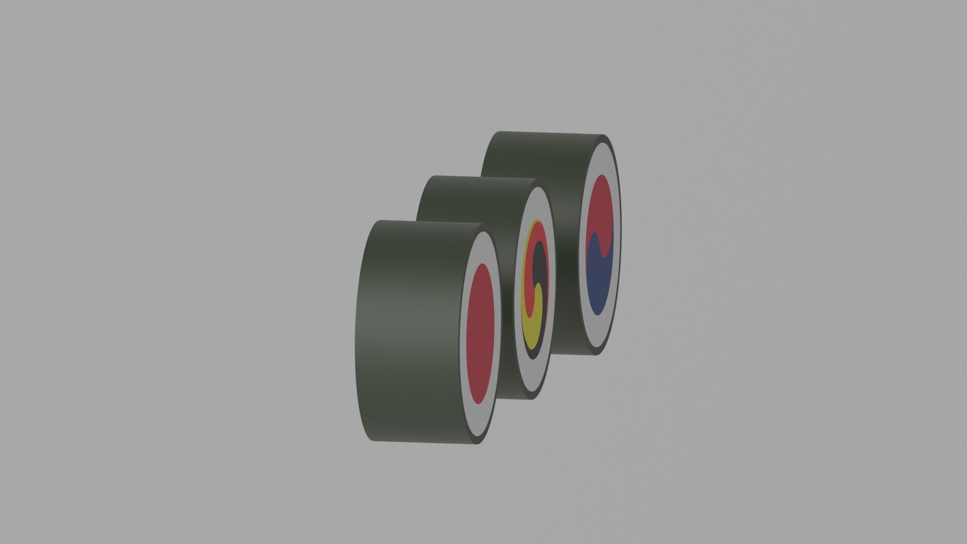 3D Cartoon Sushi And Gimbap Model - TurboSquid 2194309