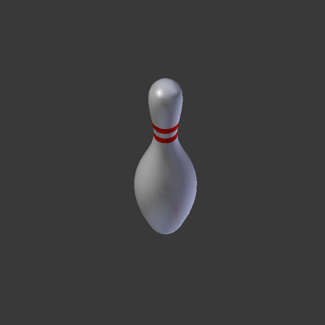 3D Model Bowling Pin - TurboSquid 1329050