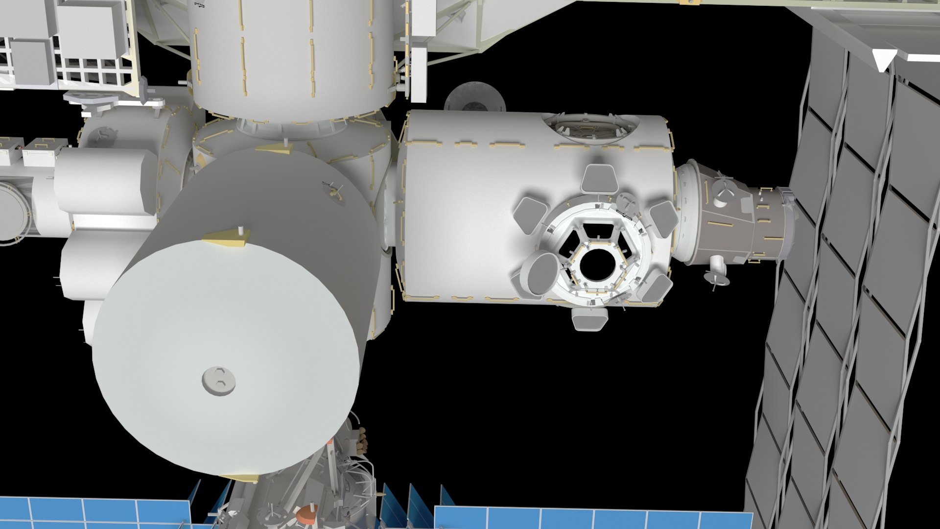 International Space Station 3D Model - TurboSquid 1669068