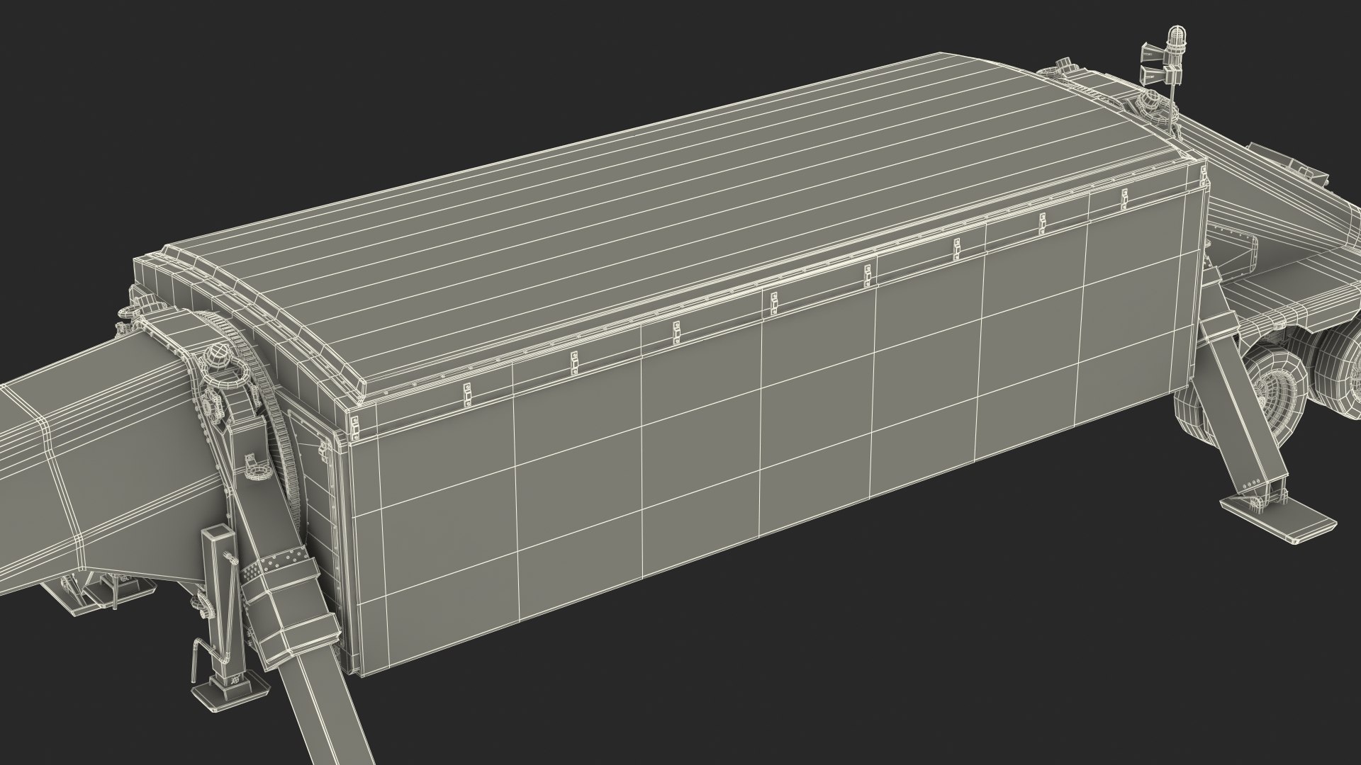 Deployed Tpy 2 Radar 3D Model - TurboSquid 1618649