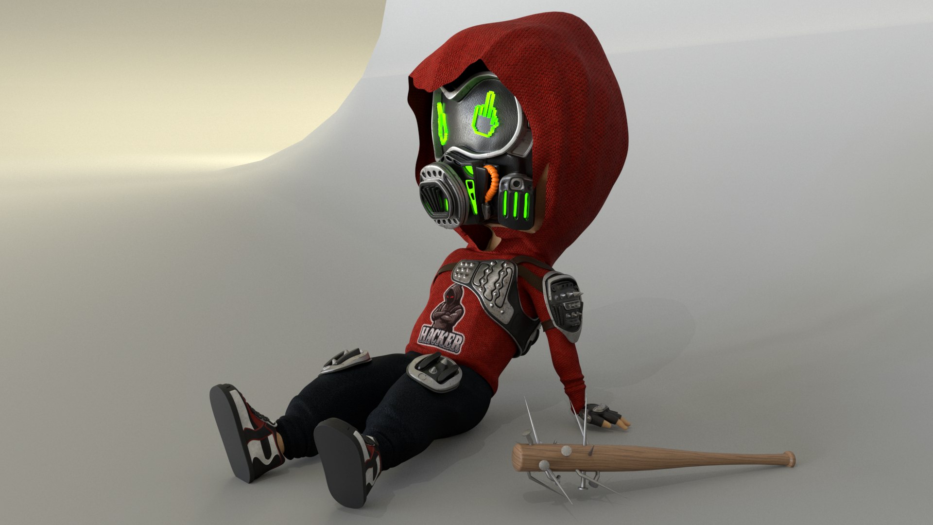 Hacker Boy 3D - TurboSquid 1745427