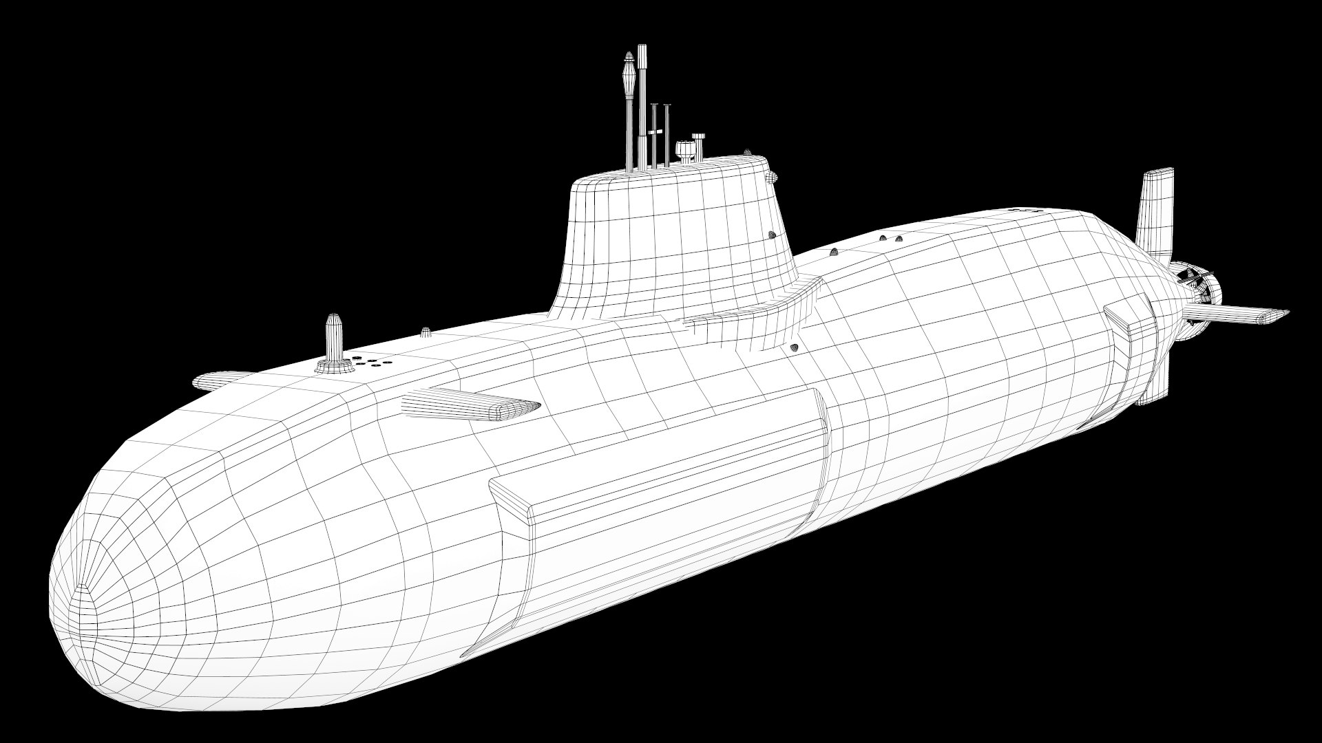 3D model astute-class submarine classes - TurboSquid 1471931