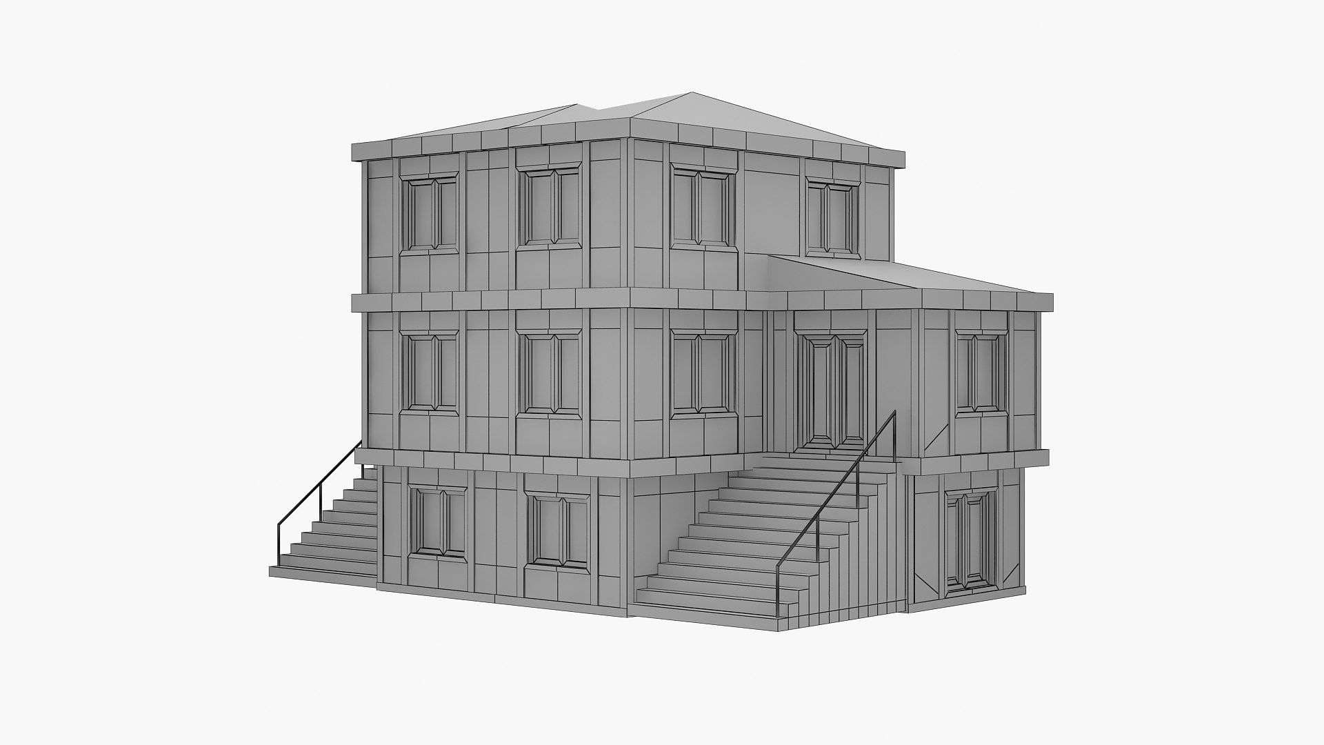 3D Country House 06 - TurboSquid 1868124