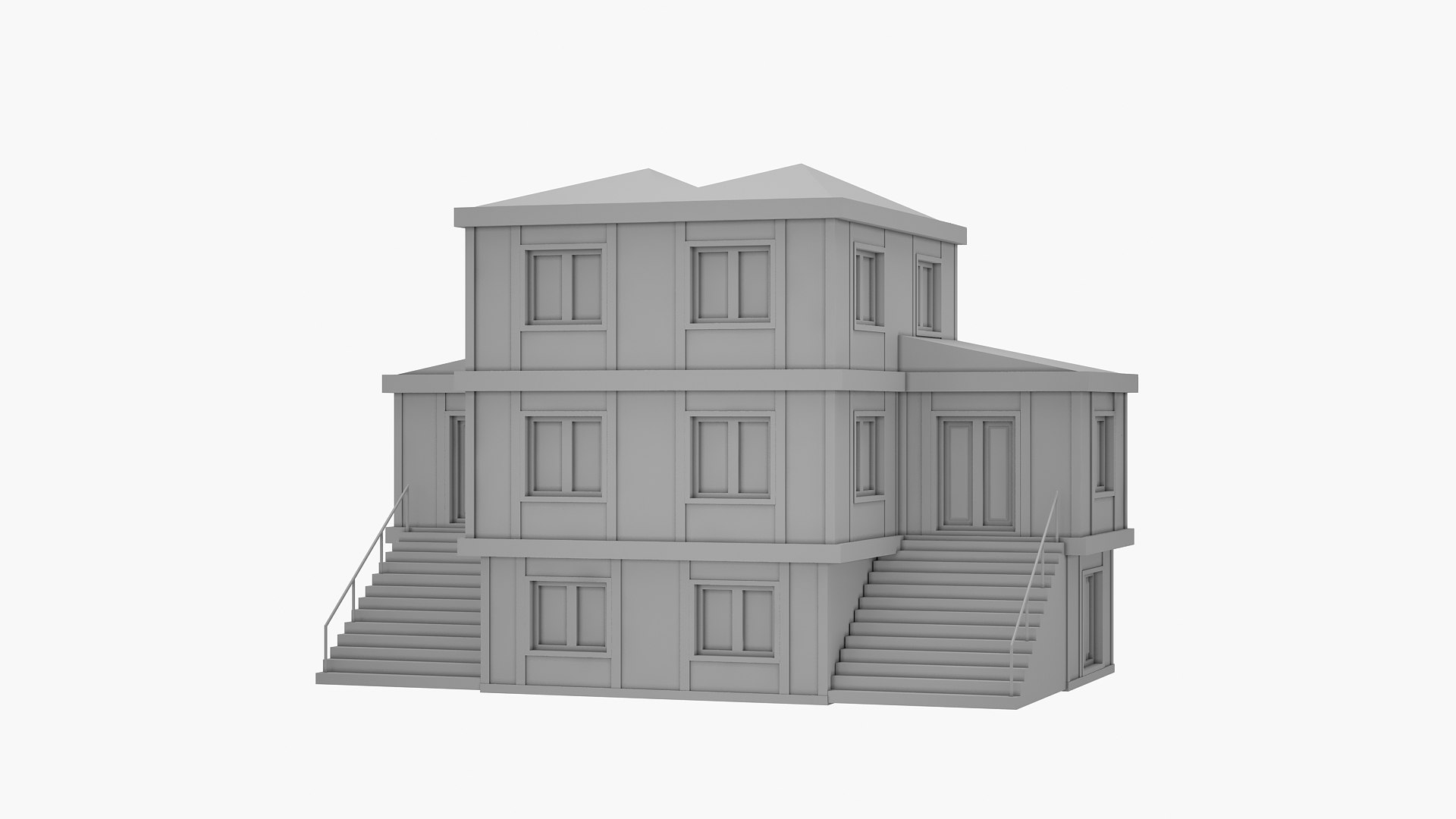 3D Country House 06 - TurboSquid 1868124