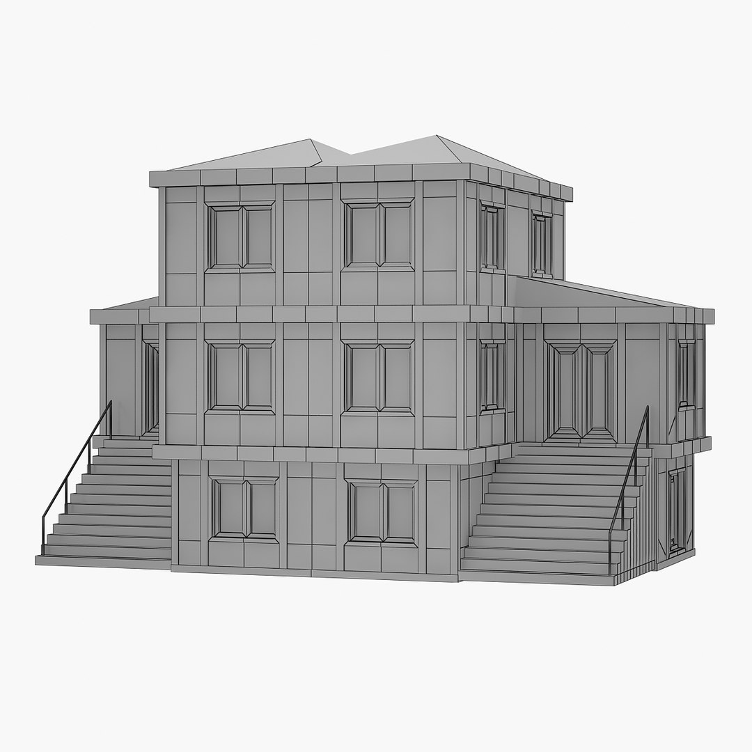 3D Country House 06 - TurboSquid 1868124