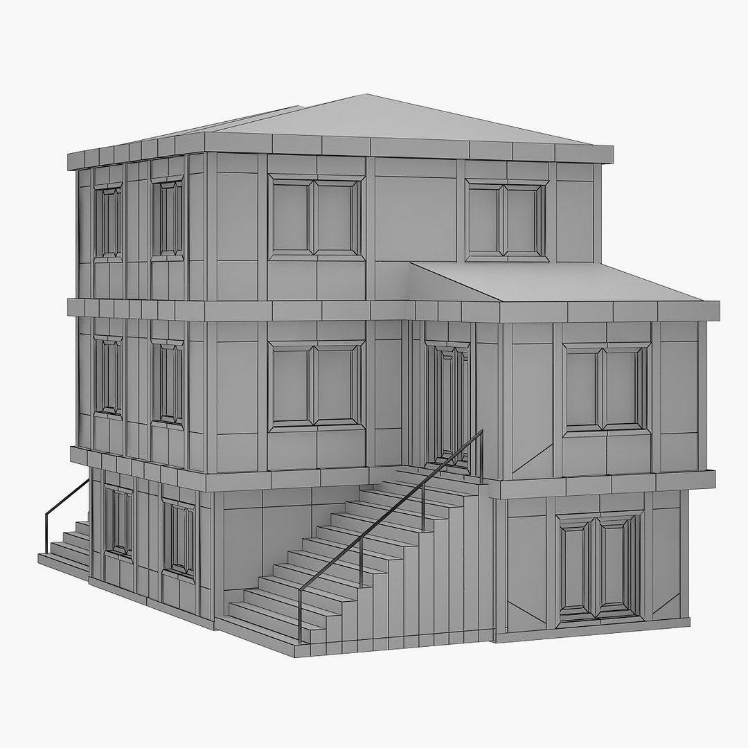3D Country House 06 - TurboSquid 1868124