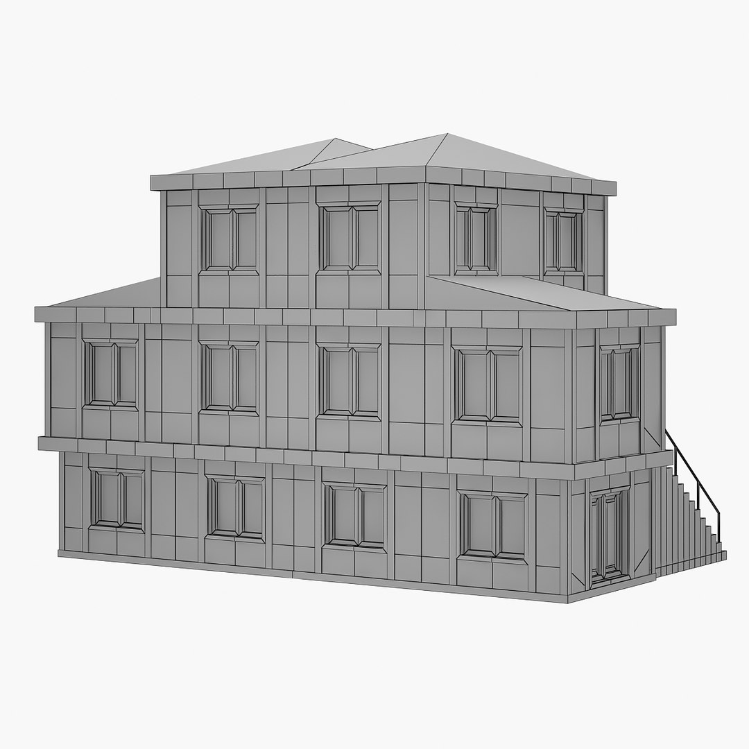 3D Country House 06 - TurboSquid 1868124