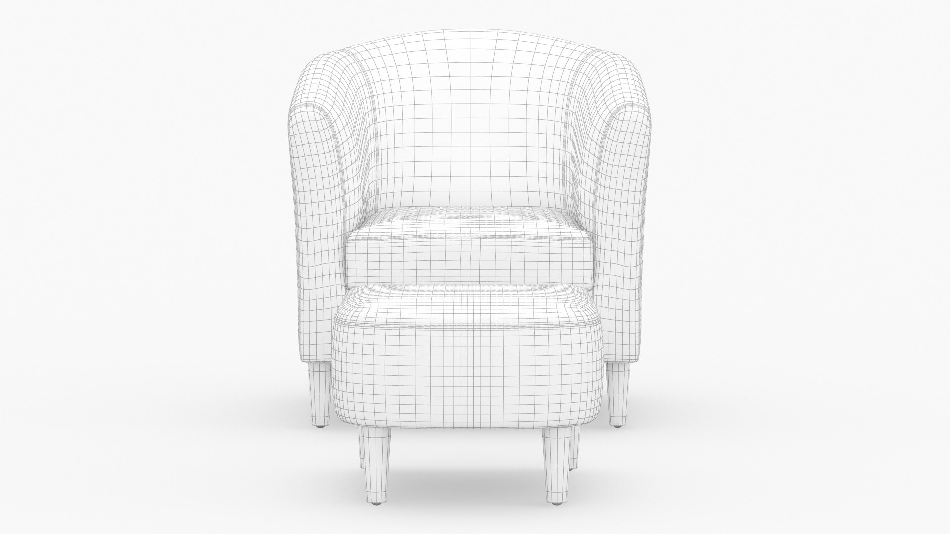 3D Dazone Modern Accent Chair Model - TurboSquid 2254290