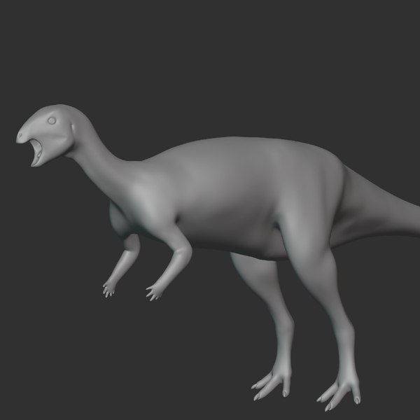 Dryosaurus Basemesh Low Poly 3D 모델 - TurboSquid 1994077