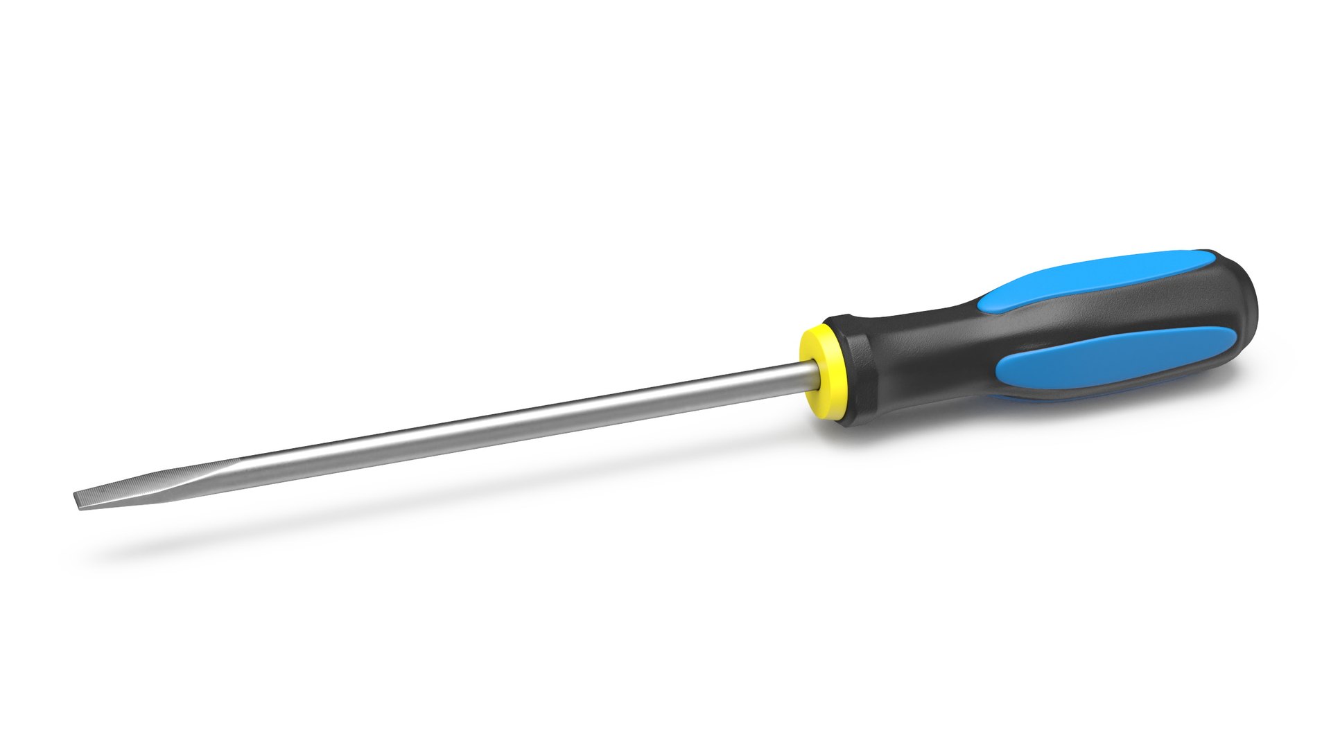 3D Flat Head Screwdriver 8mm - TurboSquid 2031815