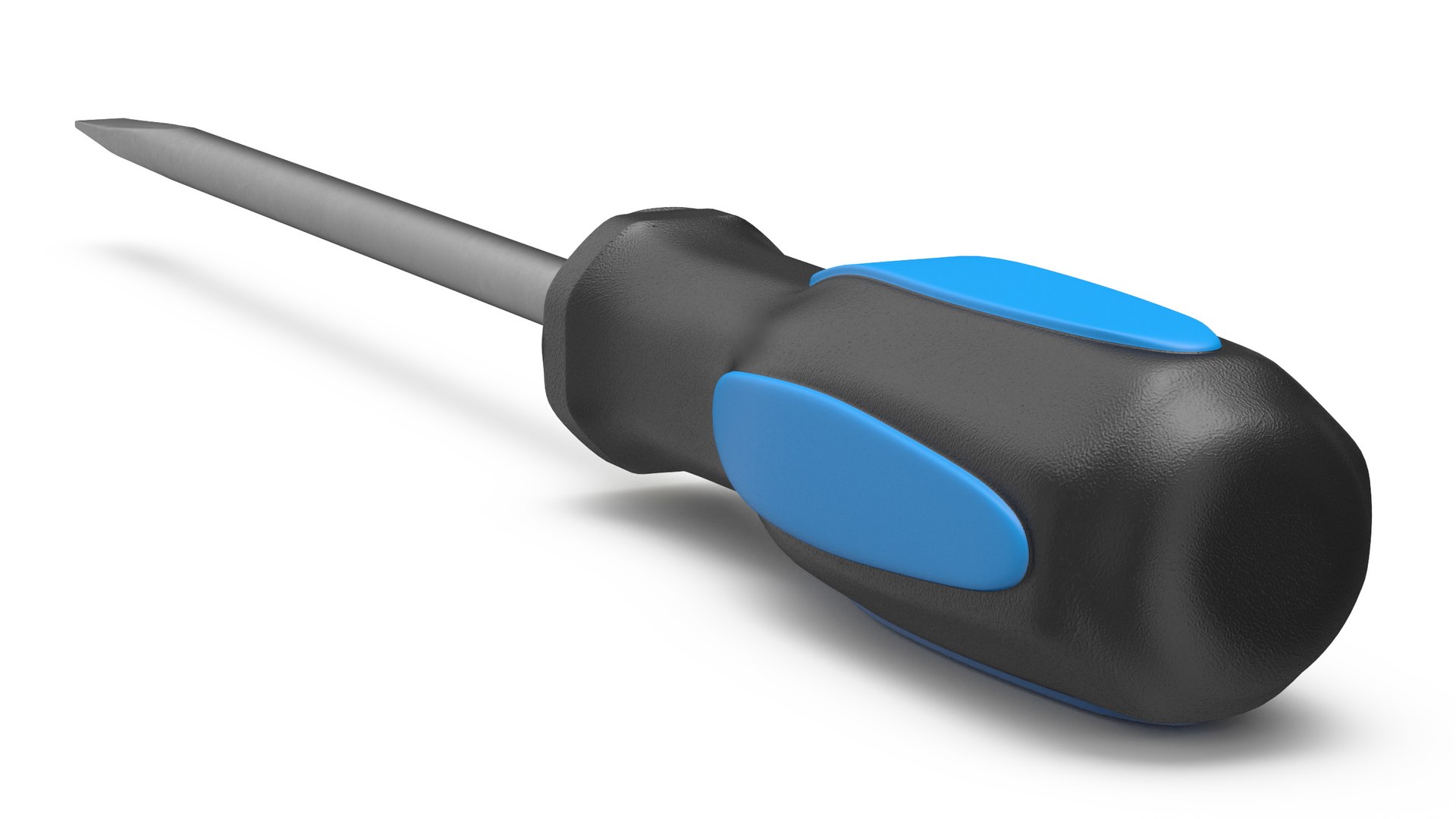 3D Flat Head Screwdriver 8mm - TurboSquid 2031815