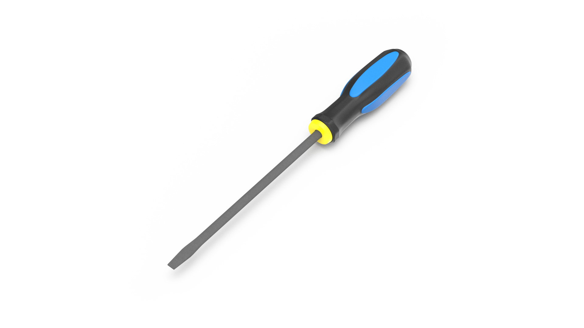 3D Flat Head Screwdriver 8mm - TurboSquid 2031815