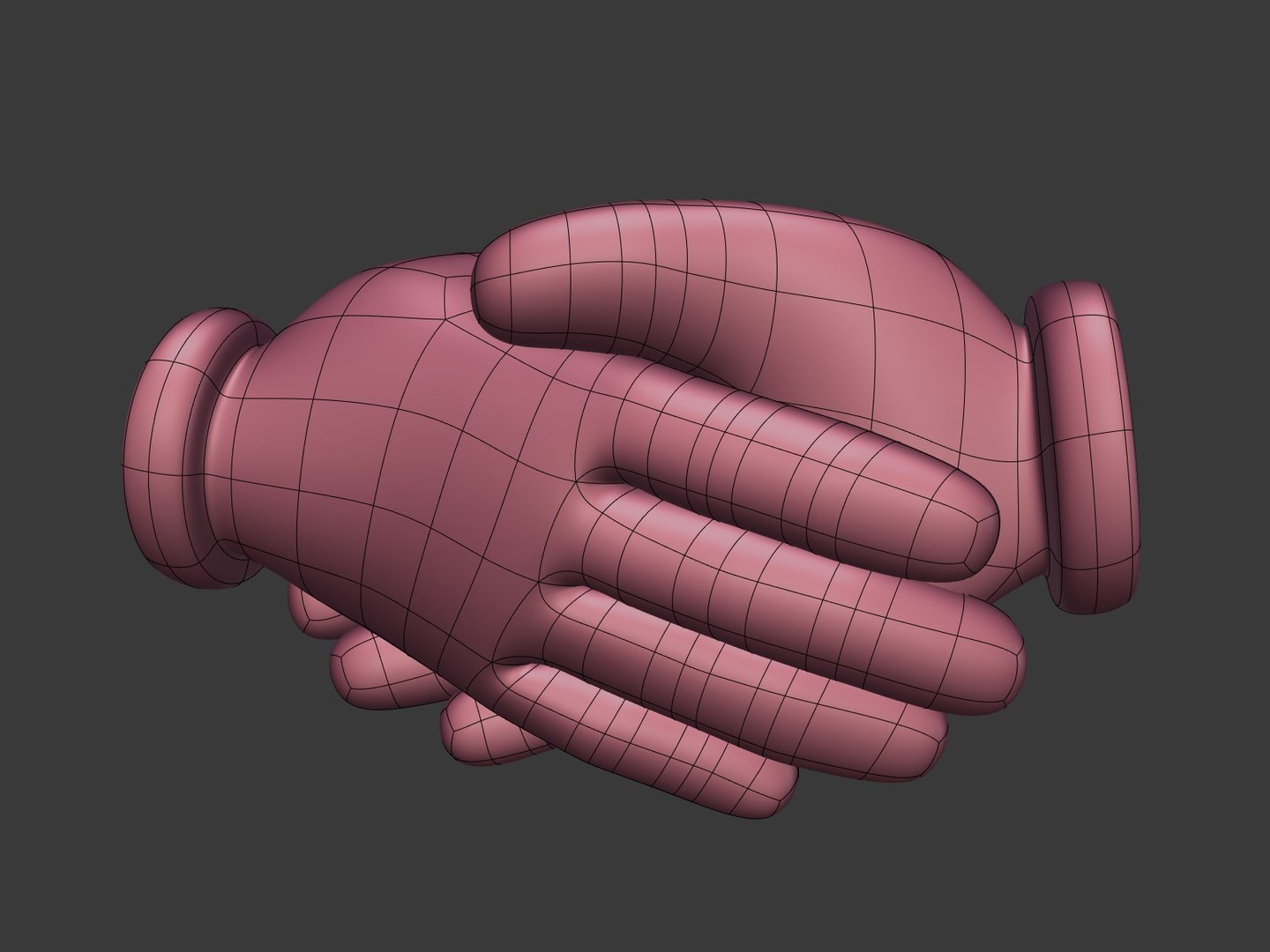 3D Cartoon Hand Model - TurboSquid 1349850