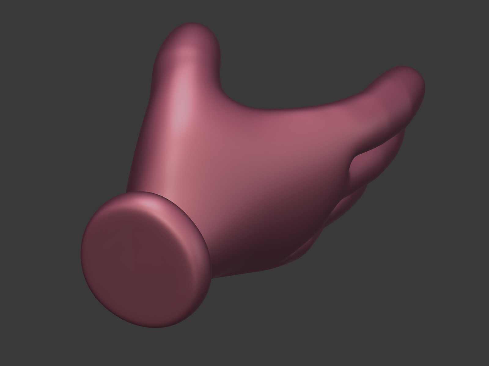 3D cartoon hand model - TurboSquid 1349850