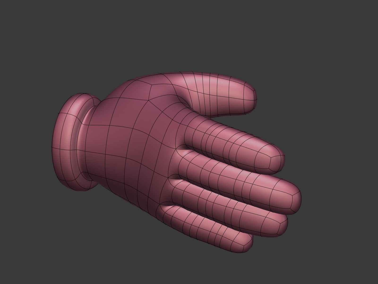 3D cartoon hand model - TurboSquid 1349850