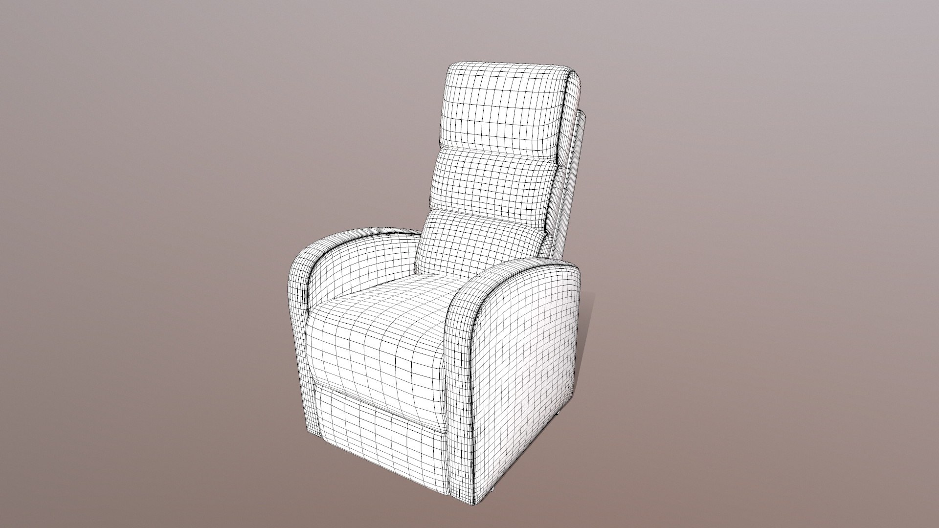 Recliner Chair 3D Model - TurboSquid 2249522