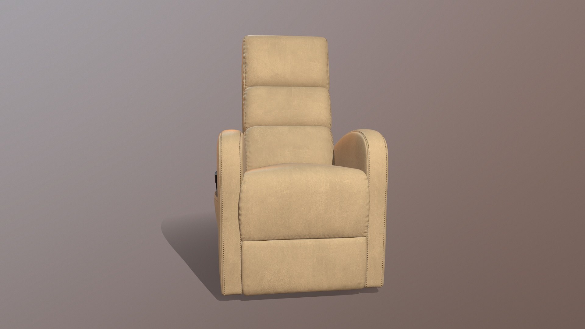 Recliner Chair 3D Model - TurboSquid 2249522