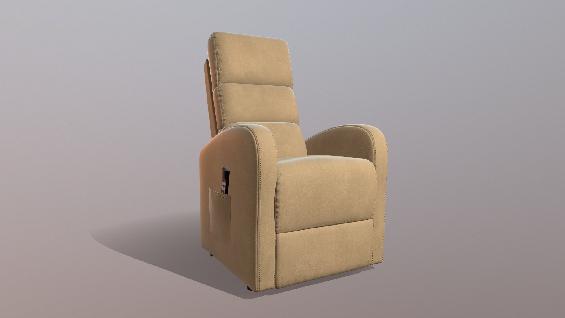 Recliner Chair 3D Model - TurboSquid 2249522