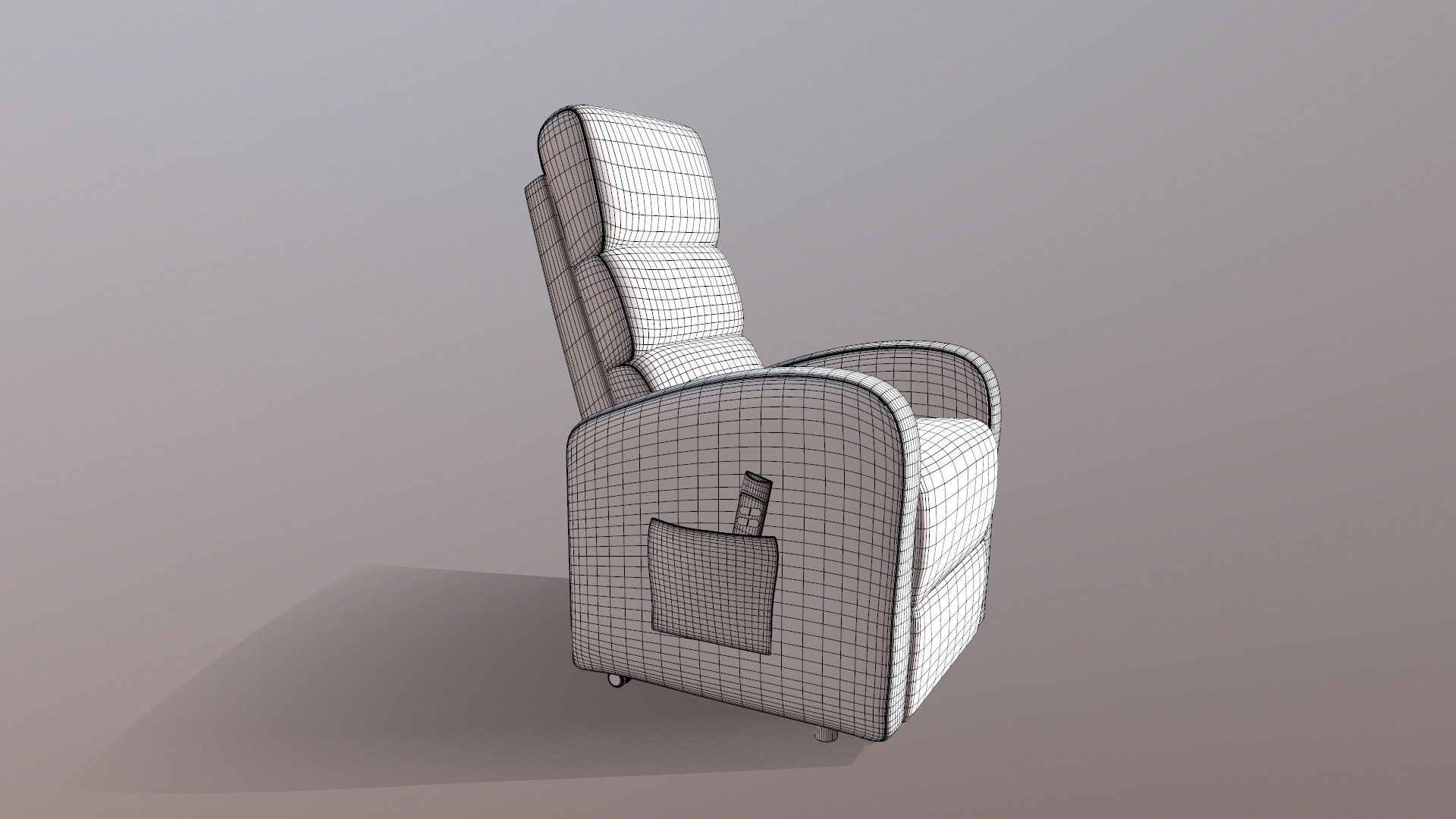 Recliner Chair 3D Model - TurboSquid 2249522