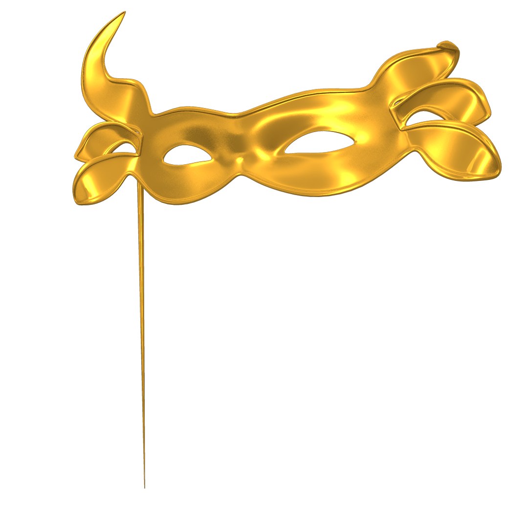 dancing mask 3d model