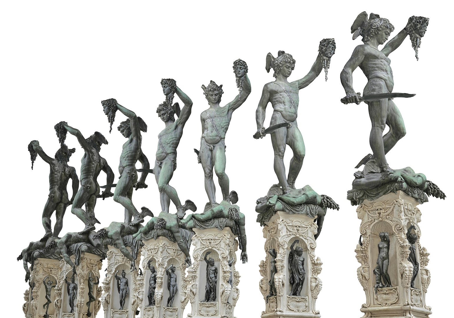 Statue Pack 6 model - TurboSquid 2172056