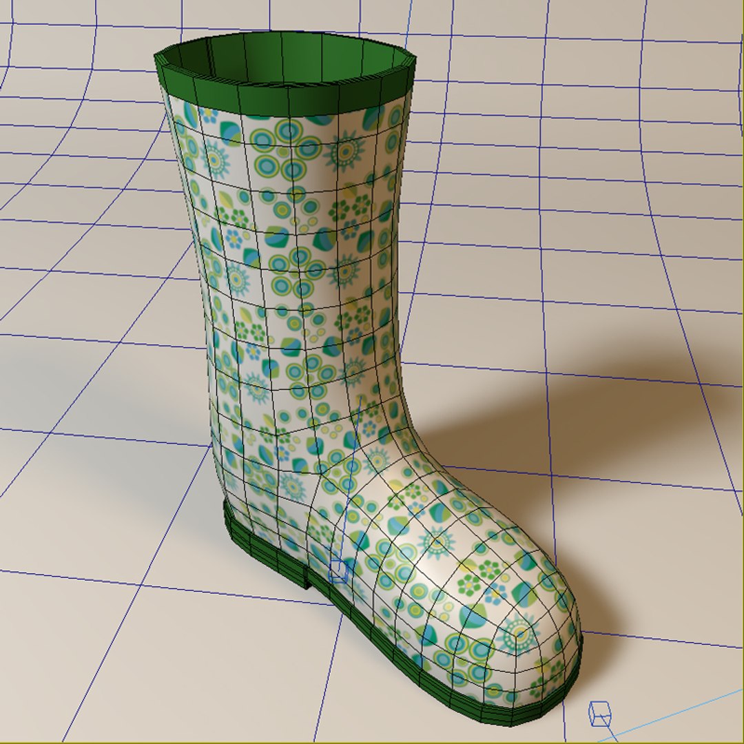 3d Rubber Boots