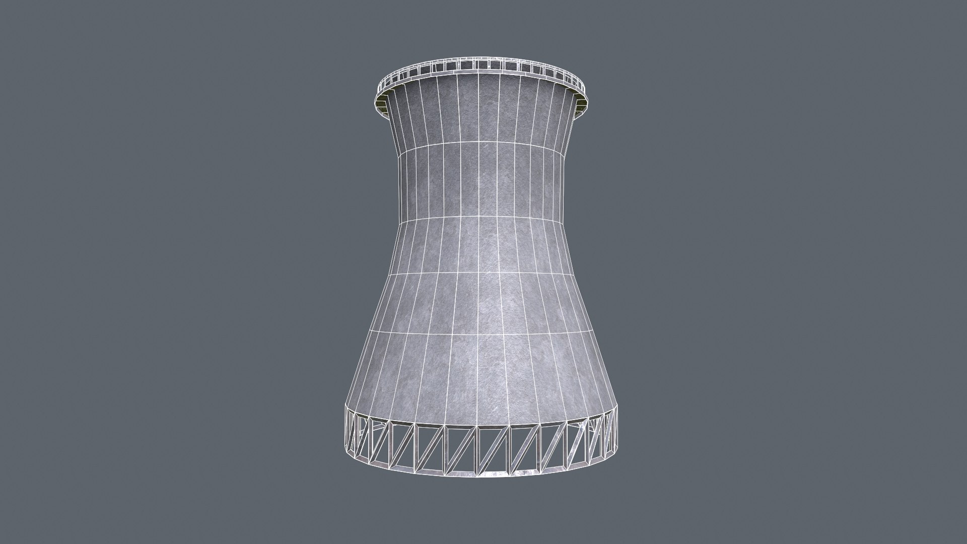 Cooling Tower 3D Model - TurboSquid 1932926