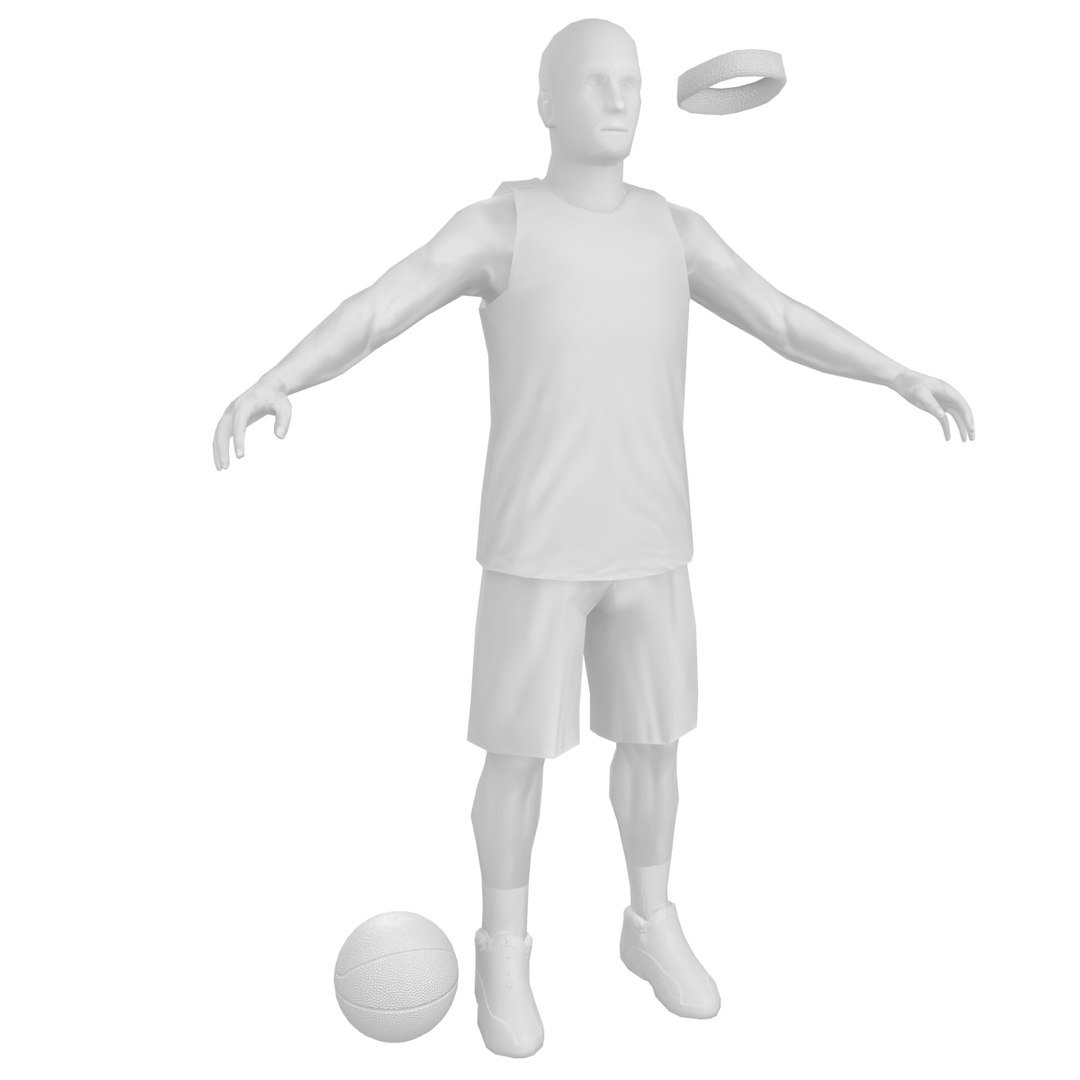 3D model rigged basketball player ball - TurboSquid 1358270