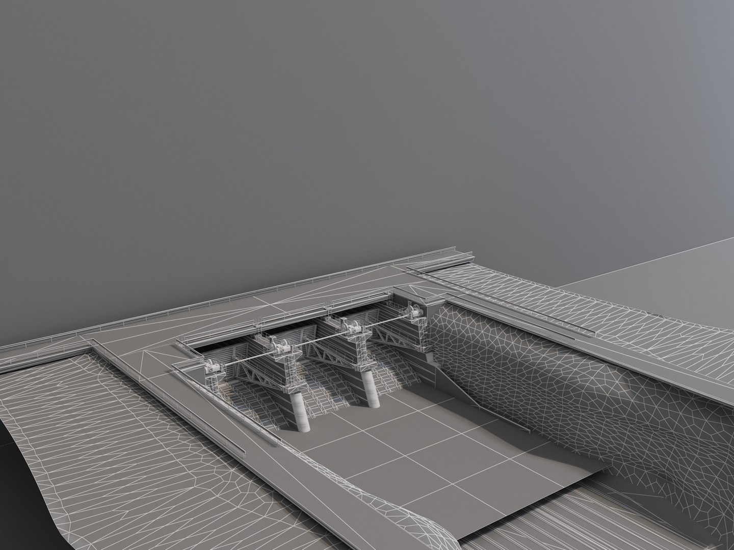 Dam 3D Model - TurboSquid 2004223