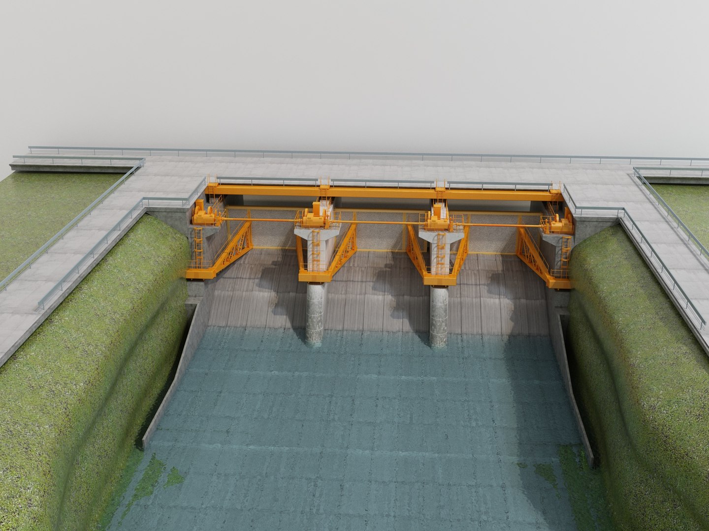 Dam 3D Model - TurboSquid 2004223