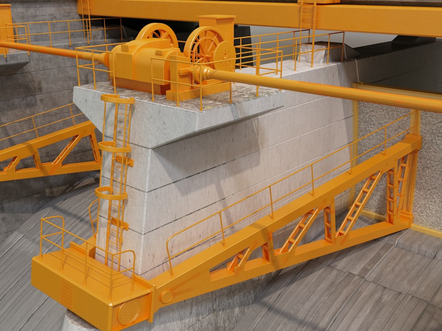 Dam 3D Model - TurboSquid 2004223