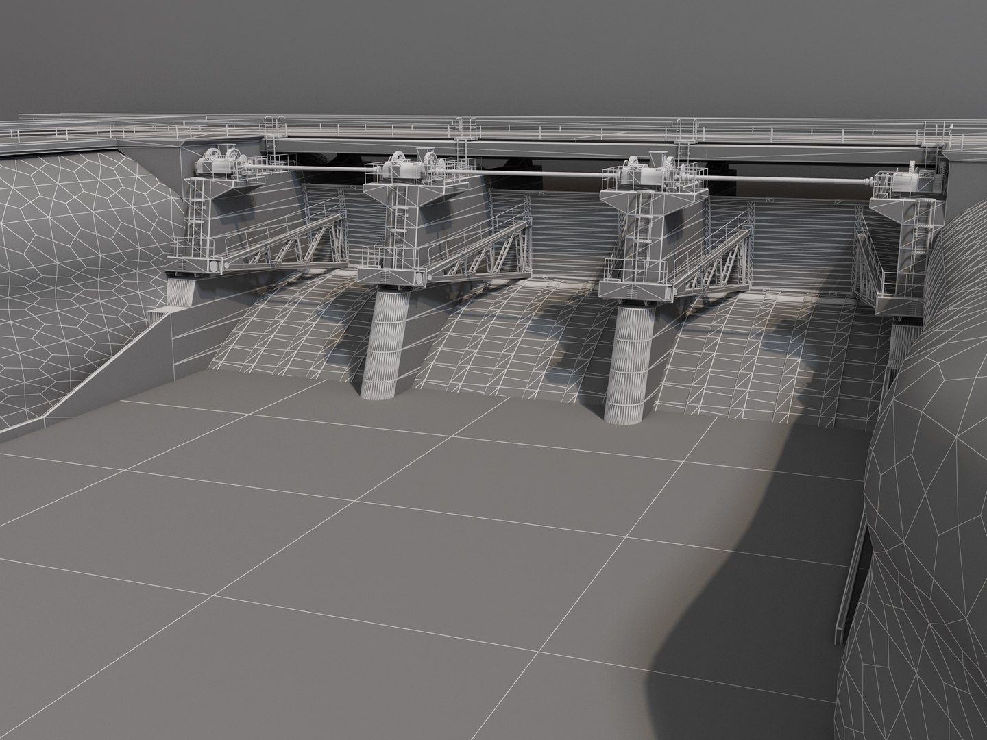 Dam 3D Model - TurboSquid 2004223