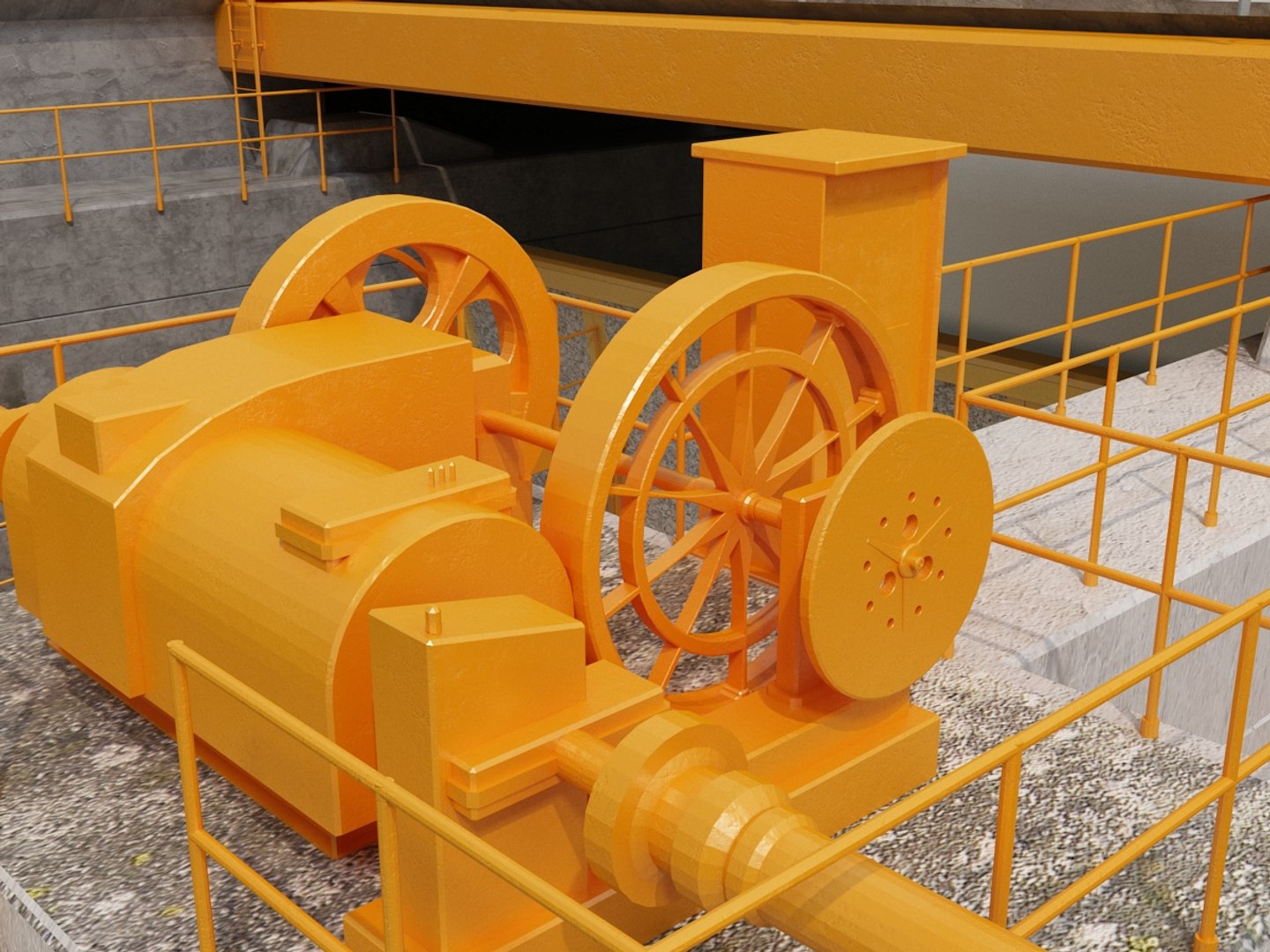 Dam 3D Model - TurboSquid 2004223